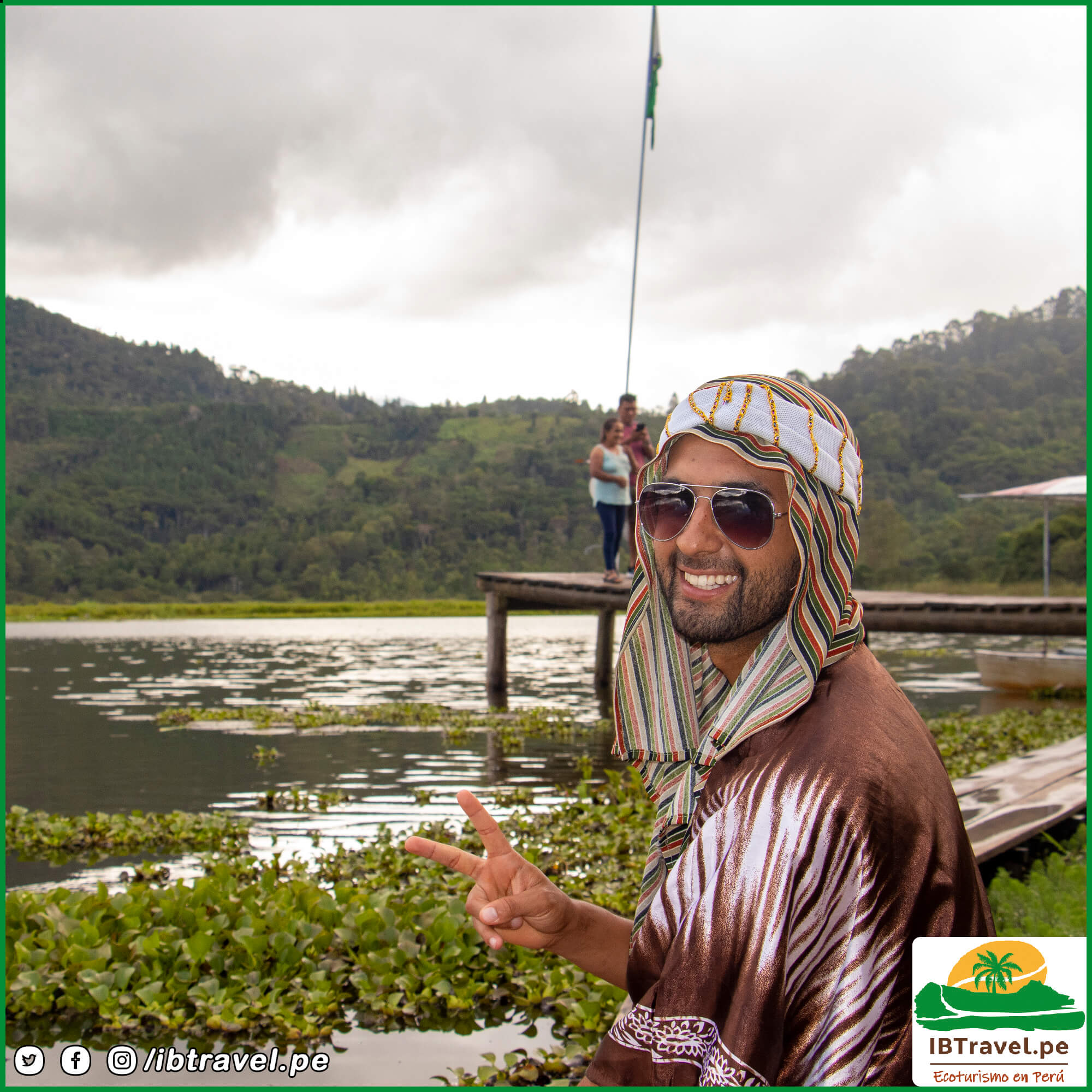 Jeque árabe peruano en Oxapampa